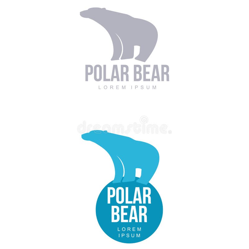 Logo dell'orso polare illustrazione di stock. Illustrazione di ...
