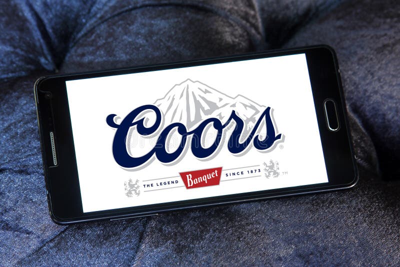 Logo Della Birra Di Banchetto Di Coors Fotografia Stock Editoriale ...