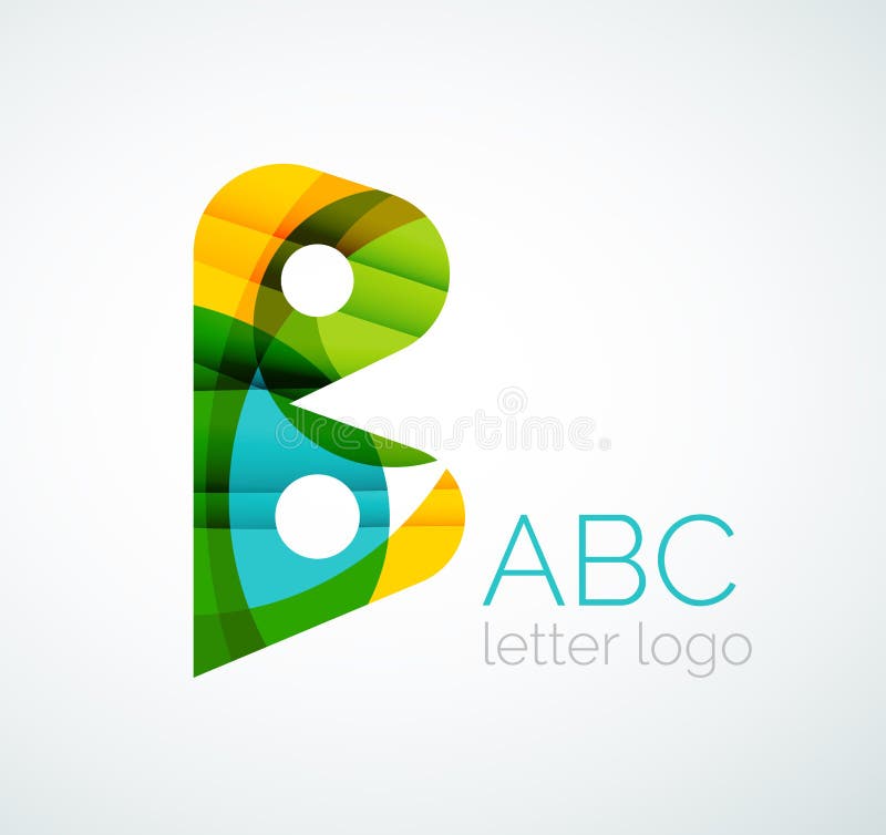 Logo Della Lettera Di Vettore Illustrazione Vettoriale - Illustrazione ...