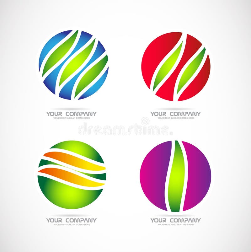 Logo della sfera illustrazione vettoriale. Illustrazione di corporativo ...