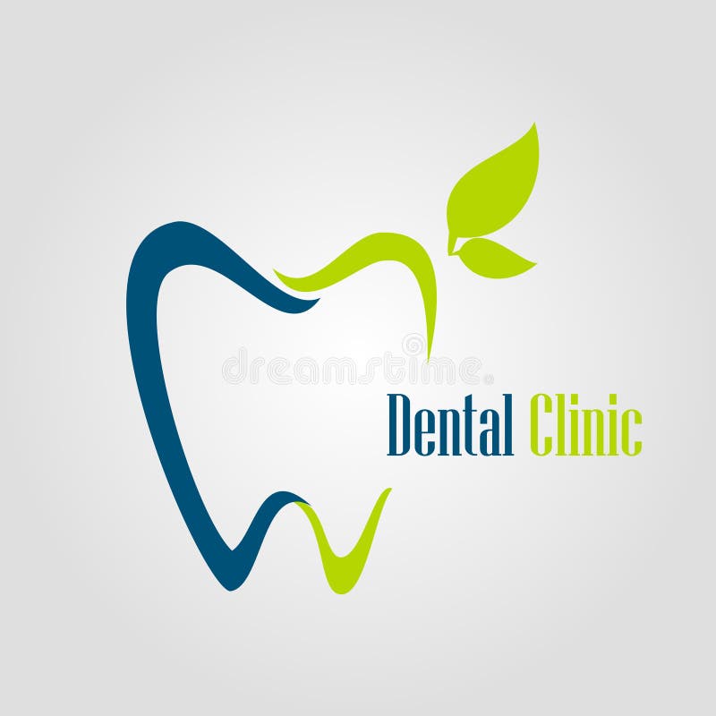 Logo dentaire illustration de vecteur. Illustration du bleu - 42798875