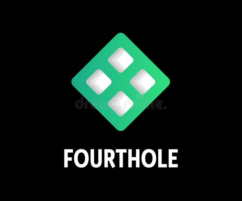 Square logo design stock vector. Illustration of symbol - 237336524