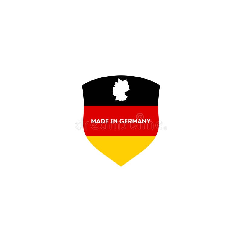 Logo Design Concept Made in Germany Vector Stock Vector - Illustration ...