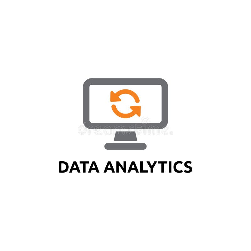 Logo Design Concept Related To Computing, Analytic or Data Processing ...