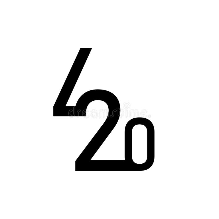 420 logo design stock vector. Illustration of system - 378483085
