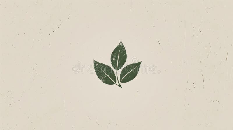 A Logo Design for a Ecofriendly Brand Using Leaf Textures To Represent ...