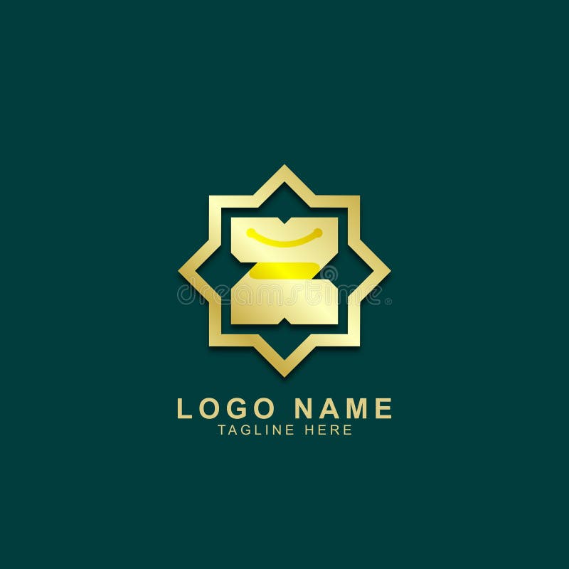 LOGO DESIGN ELEGANT ISLAMIC MARKET Stock Illustration - Illustration of ...