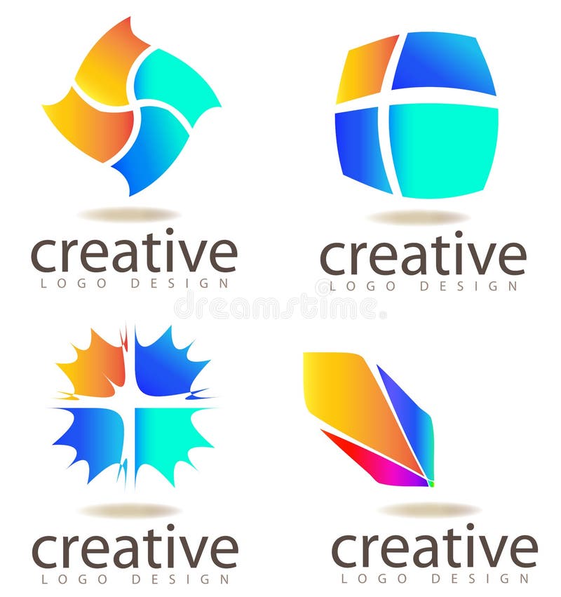 Logo design elements stock illustration. Illustration of elements ...