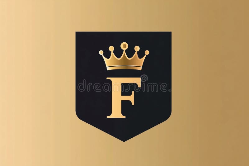 Letter F Logo Crown Stock Illustrations – 557 Letter F Logo Crown Stock ...