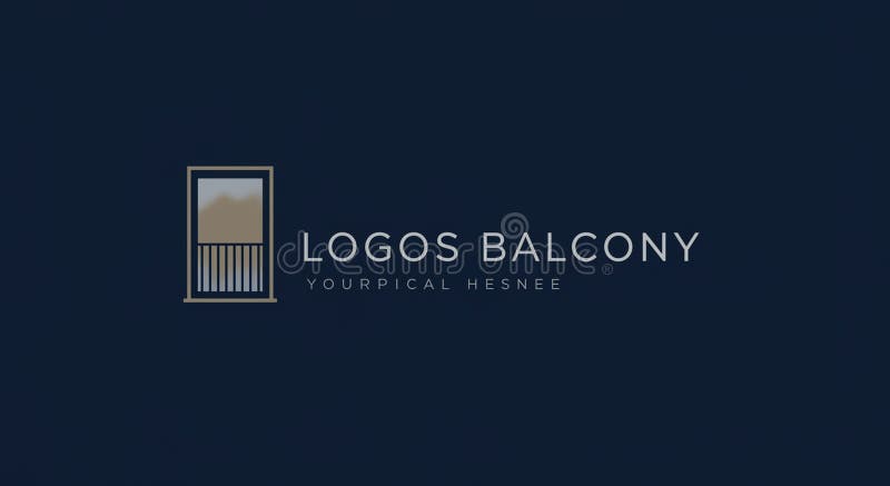 Logos Balcony Stock Illustrations – 209 Logos Balcony Stock ...