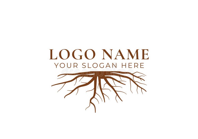 Logo Design Ground Roots. Logo Design Plant, Botanical. Editable File ...