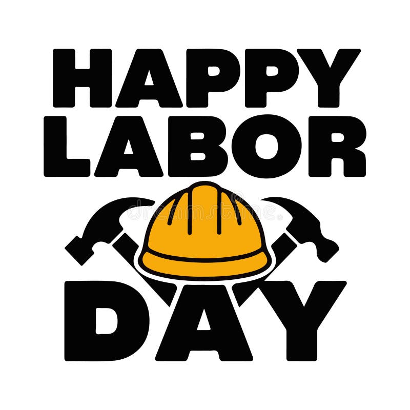 Happy Labor Day Logo Circle Stock Illustrations – 424 Happy Labor Day ...
