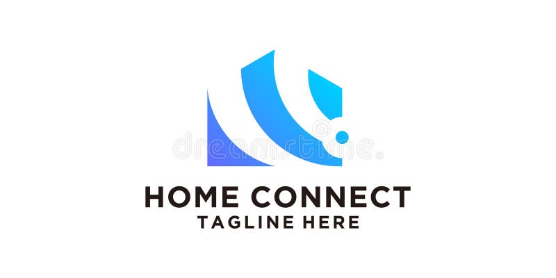 Logo Design Home Connection,real Estate,symbol,icon,idea,creative Stock ...