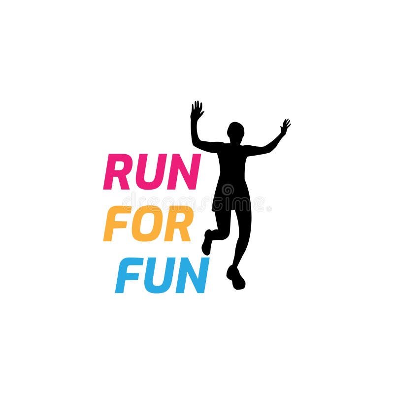 Logo Design for 5K Fun Run Event Stock Vector - Illustration of runner ...