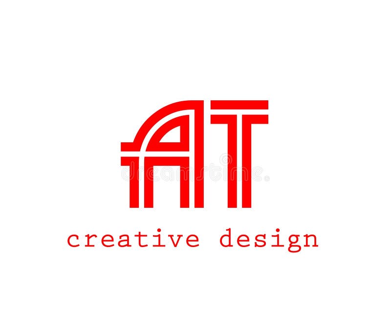 At logo design stock illustration. Illustration of circle - 227447067