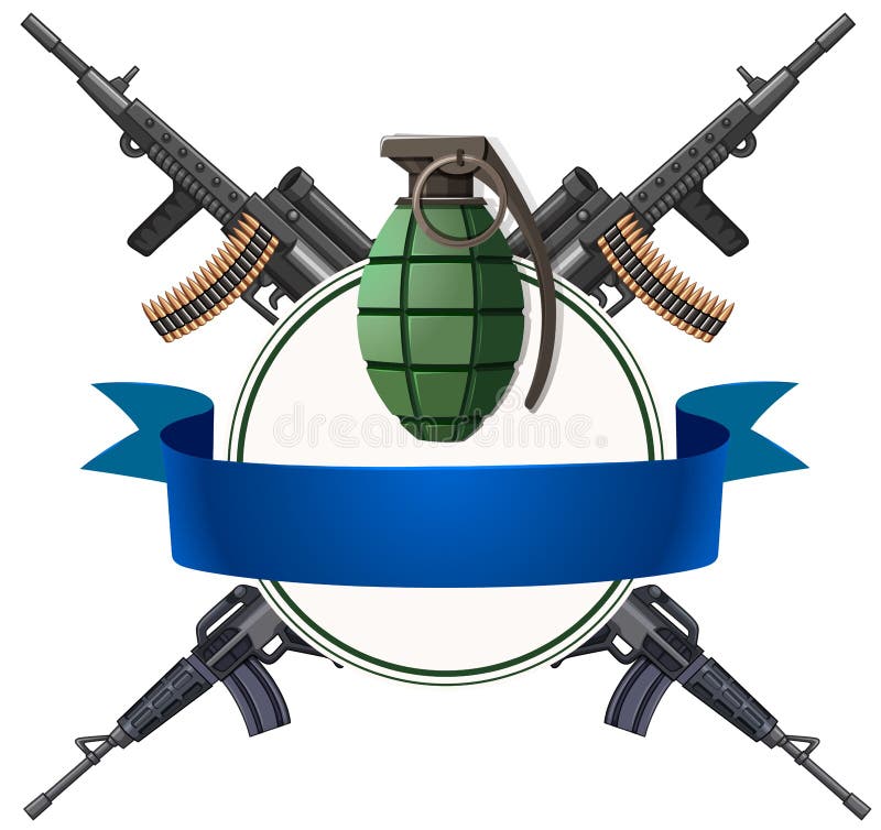 Logo Design with Star and Ribbon Stock Vector - Illustration of ...