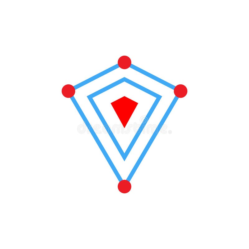 Logo Design about Network, Community and Secure Pattern Stock ...