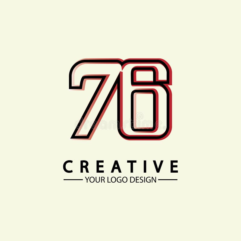 Logo Design Number 76 Image Vector Illustration Stock Vector ...