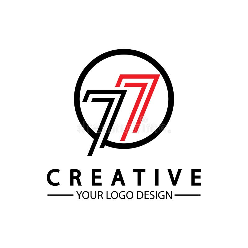 Logo Design Number 77 Image Vector Illustration Stock Vector ...