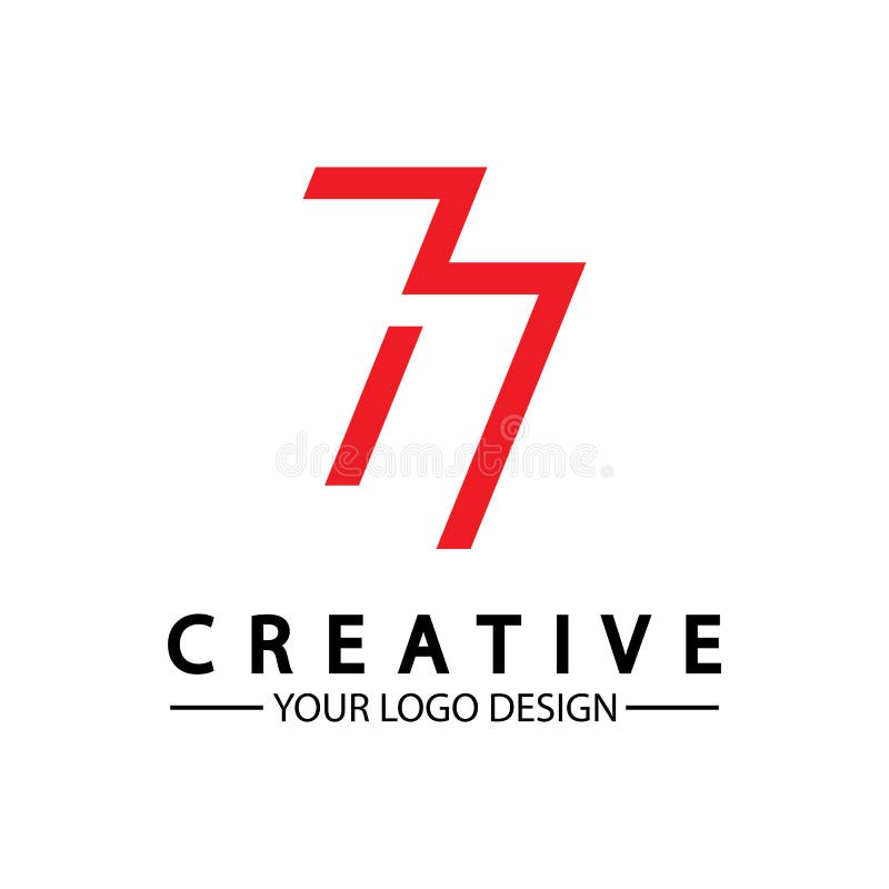 Logo Design Number 77 Image Vector Illustration Stock Vector ...