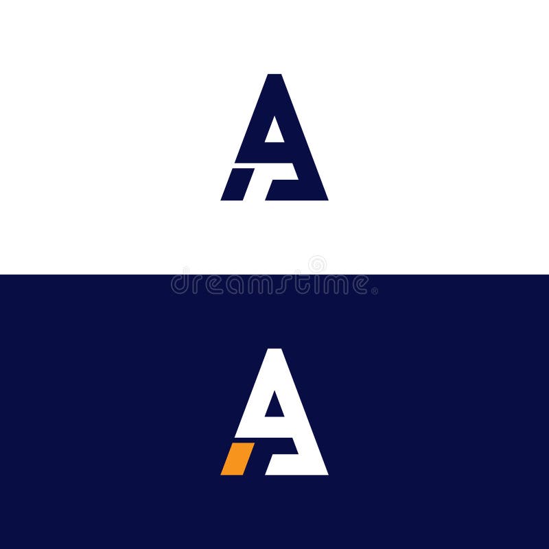 The 9A Logo Design is Simple and Minimalist. Stock Vector ...
