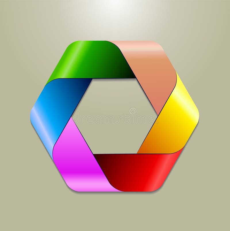 Logo design 1 stock vector. Illustration of magenta, green - 34533318