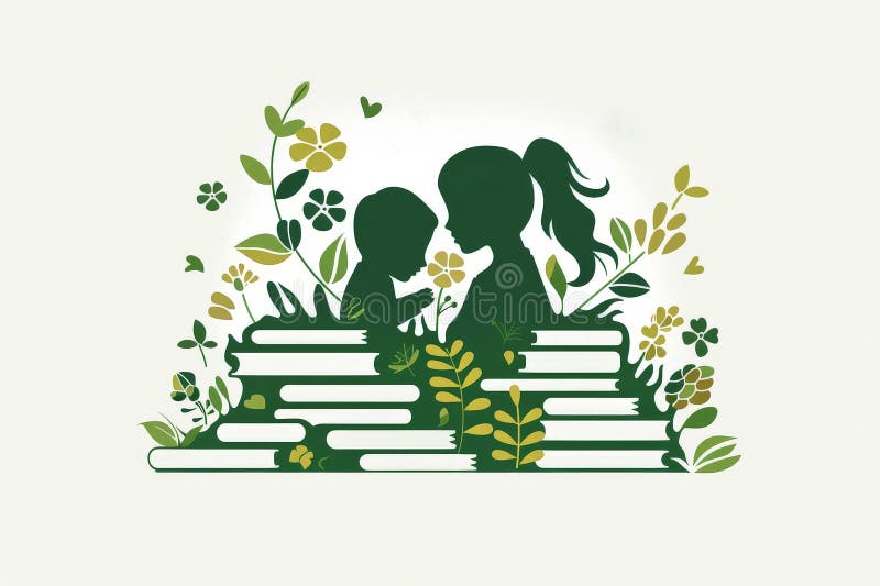 Logo Design for Teacher Day and Learning and Reading Book , Ai ...