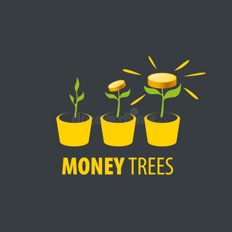 Logo money tree stock vector. Illustration of abstract - 126439792