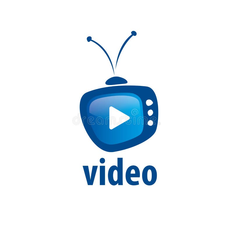 Eye TV Channel Logo Design Template, Cartoon Logo Concept Stock Vector ...