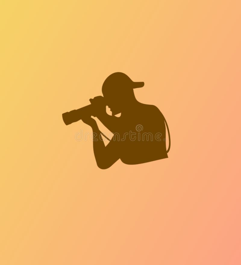 A Logo Design Using Light Colour Contrast Stock Photo - Image of ...