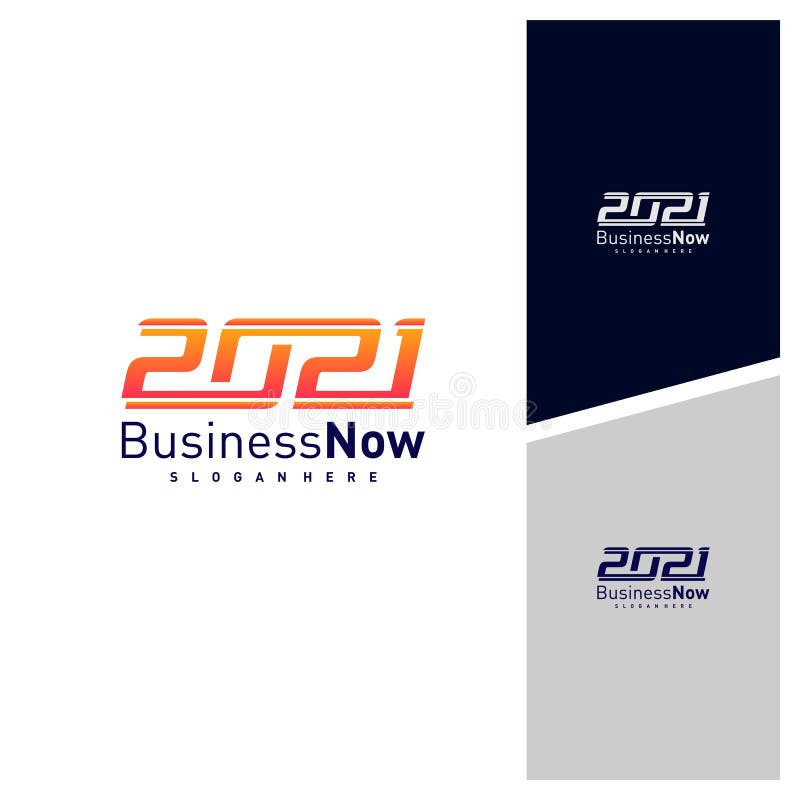 2021 Logo Design Vector Template, Illustration 2021 Design Concept ...