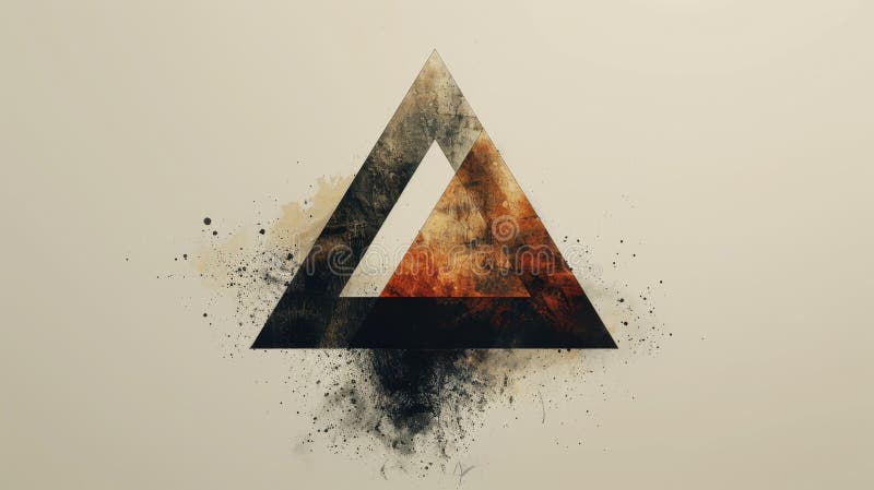 Logo Designed As a Simple Geometric Symbol Using Several Neutral Colors ...