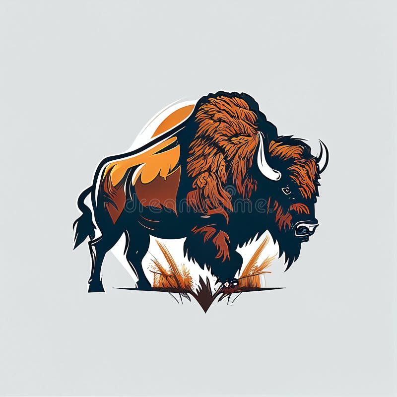 American Bison Designs Stock Illustrations – 27 American Bison Designs ...