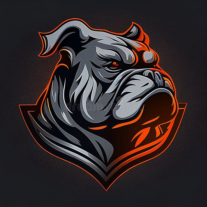Logo designs of bulldog stock illustration. Illustration of wild ...