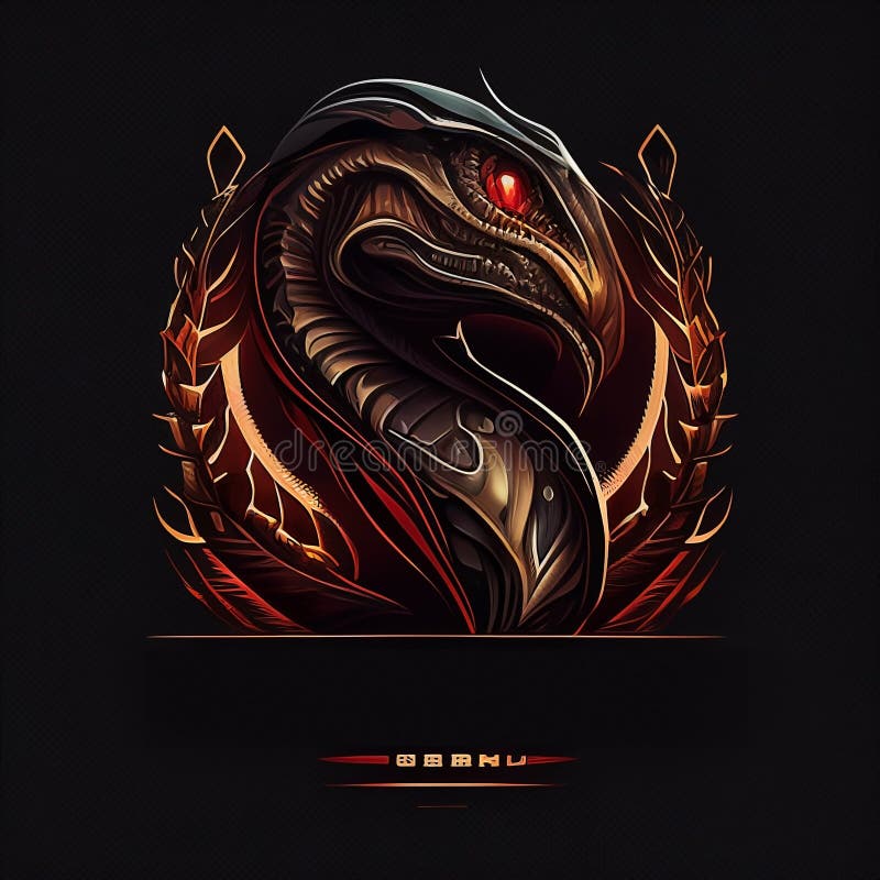 Logo Designs of Cobra Snake Stock Illustration - Illustration of ...