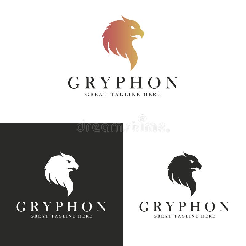 Logo di Gryphon illustrazione vettoriale. Illustrazione di grifone ...
