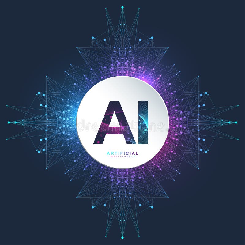 Logo Di Vettore Di AI Di Intelligenza Artificiale Cervello Umano ... Logo Di Vettore Di AI Di Intelligenza Artificiale Cervello Umano ...