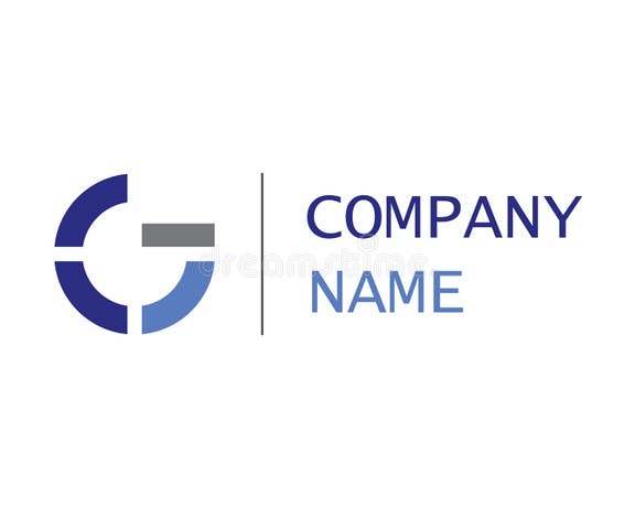 Logo Di Lettera G Semplice E Formale Illustrazione Vettoriale ...