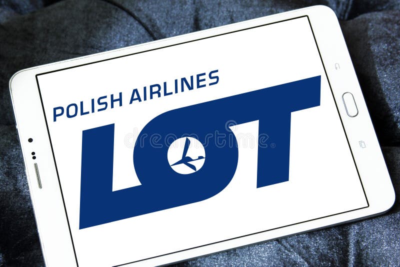 Logo Di LOT Polish Airlines Fotografia Editoriale - Immagine di ...