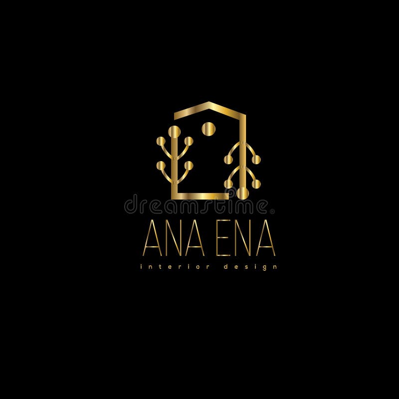 Logo Di Vettore Degli Interni Illustrazione Vettoriale - Illustrazione ...