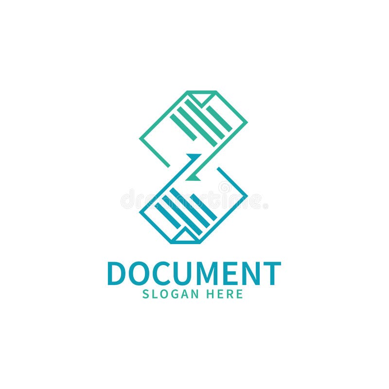 Logo of the Document with Marked Tasks. Vector Illustration Stock ...