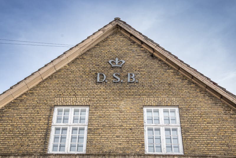 The Logo of the DSB Building in Aarhus Editorial Stock Photo - Image of ...