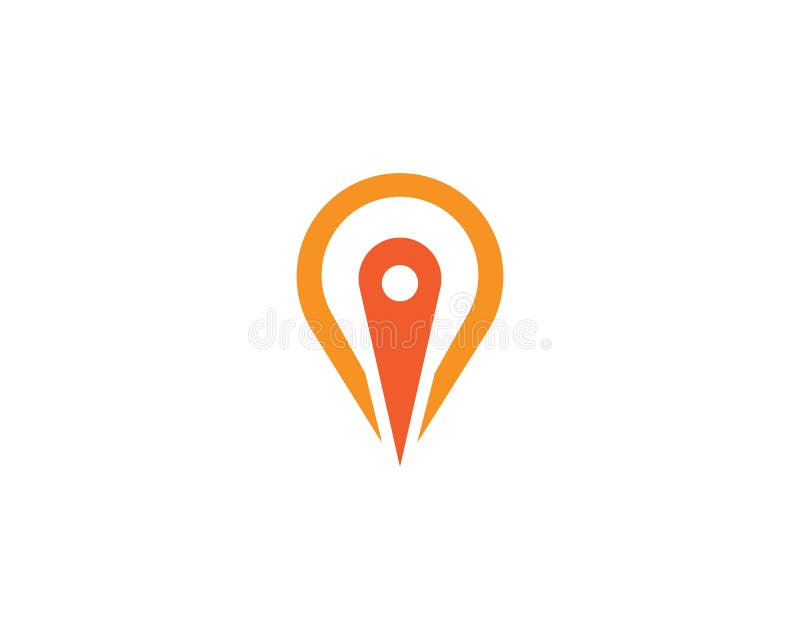 Logo Du Point De Localisation Illustration de Vecteur - Illustration of ...