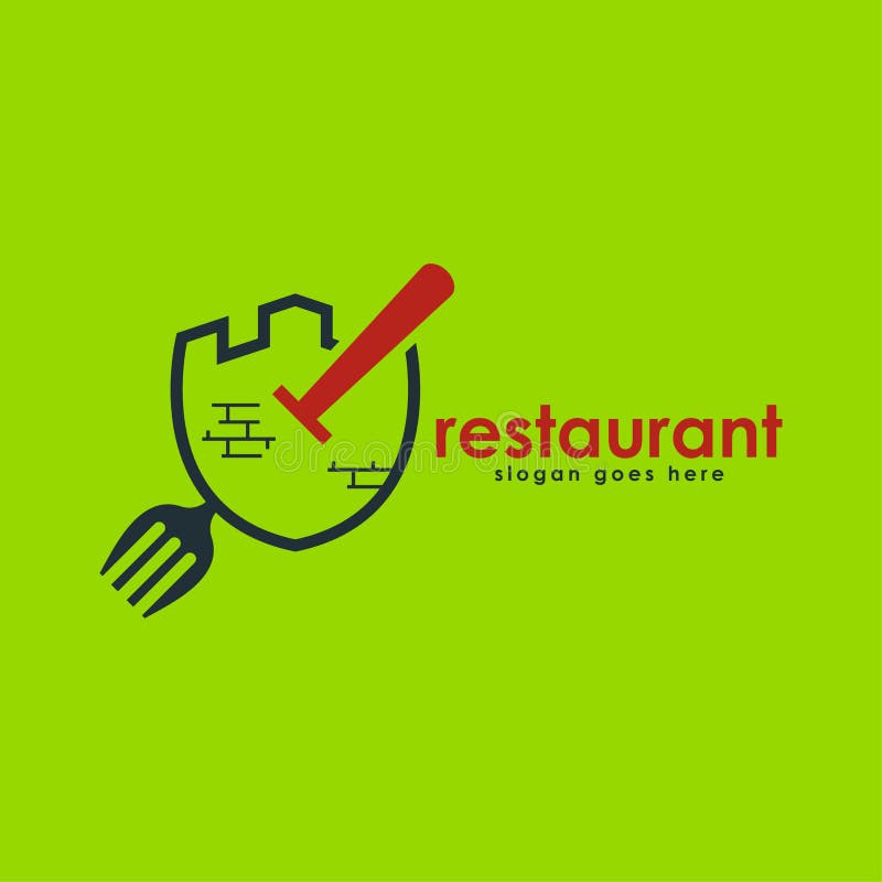 Logo Du Restaurant Concept Vectoriel Illustration Stock - Illustration ...