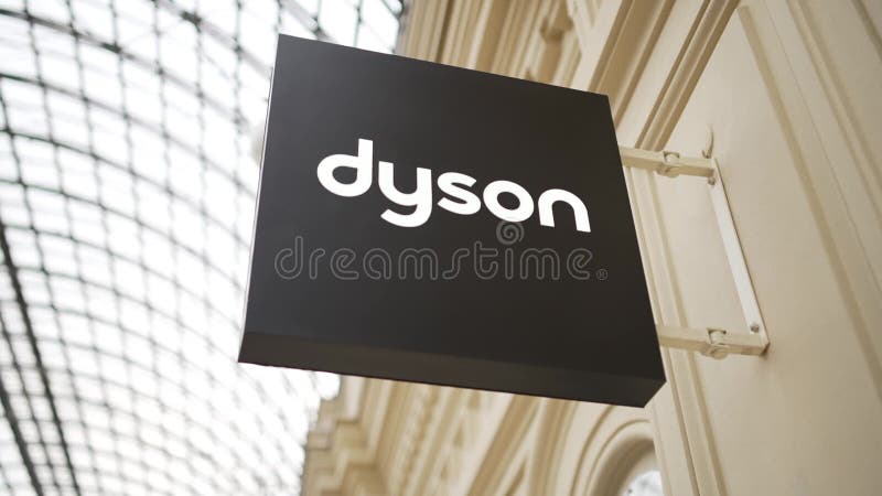 Dyson Logo on Black Background Editorial Image - Illustration of clean ...