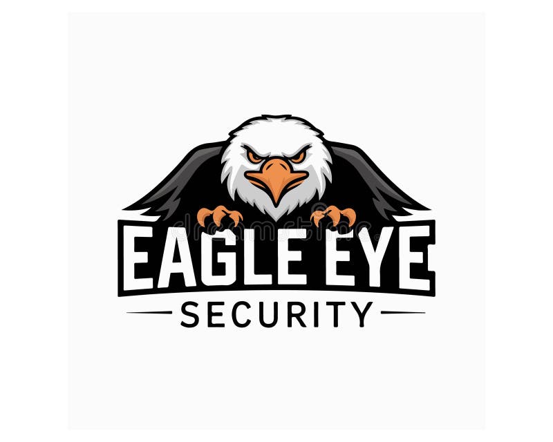 Logo of Eagle Eye Security. Stock Illustration - Illustration of icon, sticker: 326136137