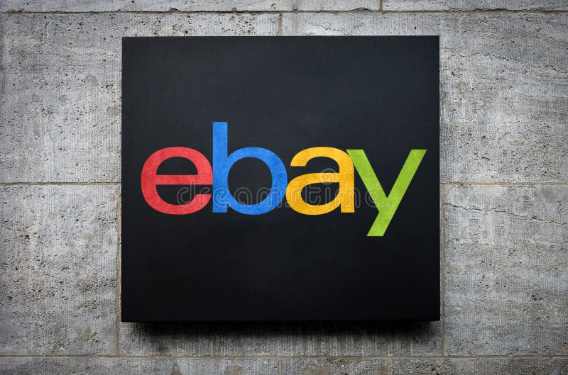 Logo eBay photographie éditorial. Image du symbole, mémoire - 251050862
