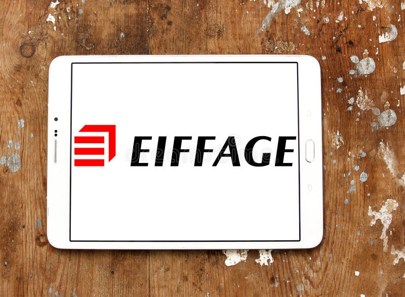 Eiffage Engineering Construction Company Logo Editorial Stock Photo ...