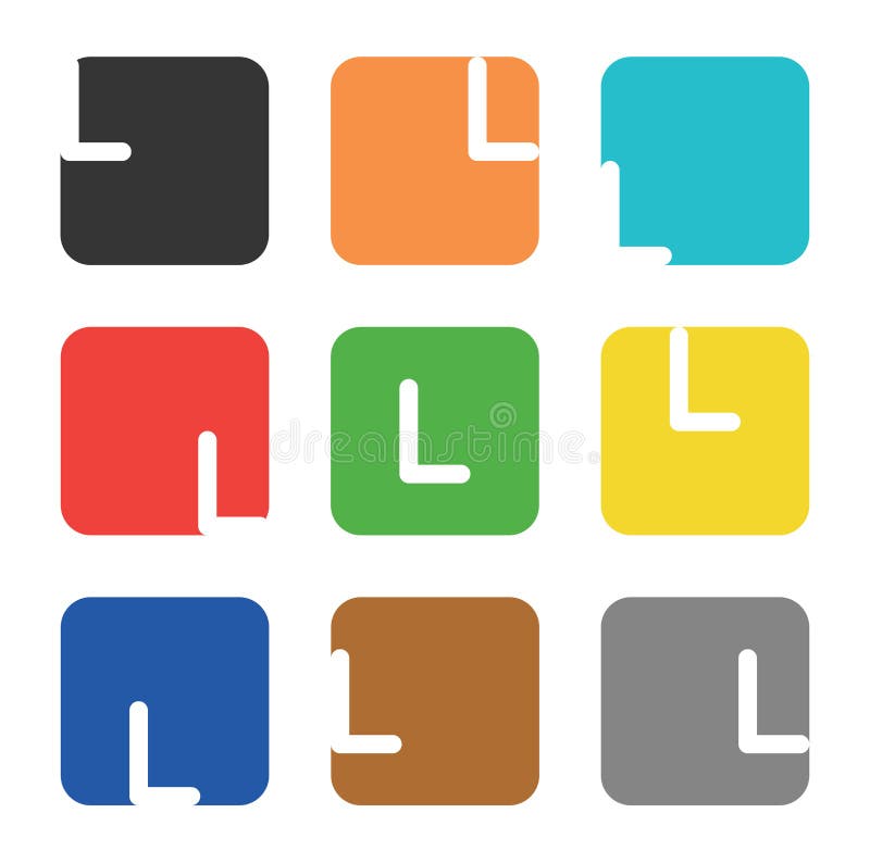 Rounded Square Edge Shape Stock Illustrations – 277 Rounded Square Edge ...