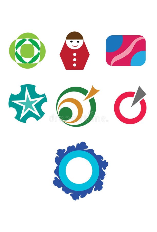 Logo elements stock vector. Illustration of element, type - 75623782